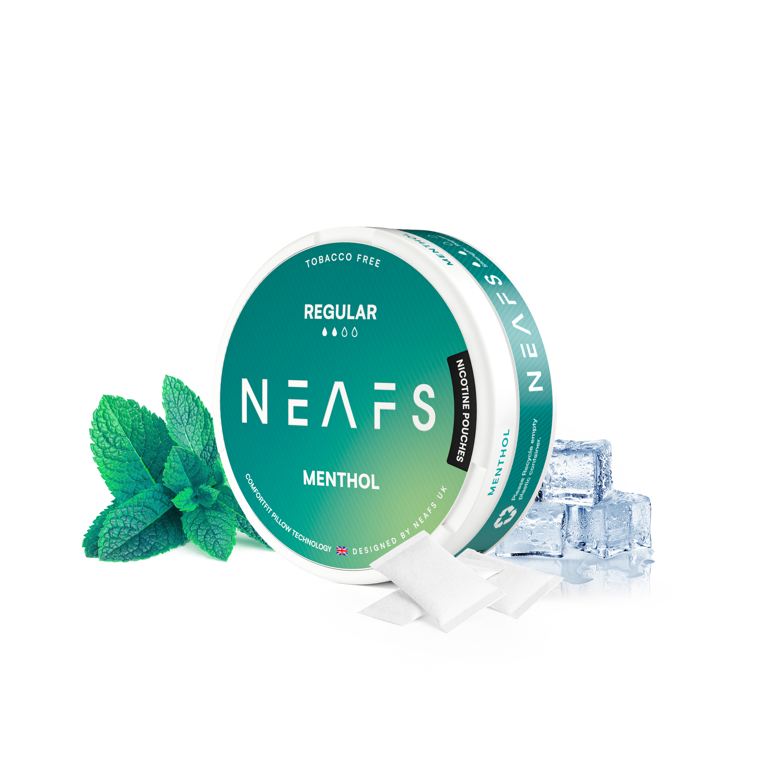 NEAFS Menthol REGULAR - ( 20 Bolsas ) - NEAFS Spain | Tobacco Free Sticks